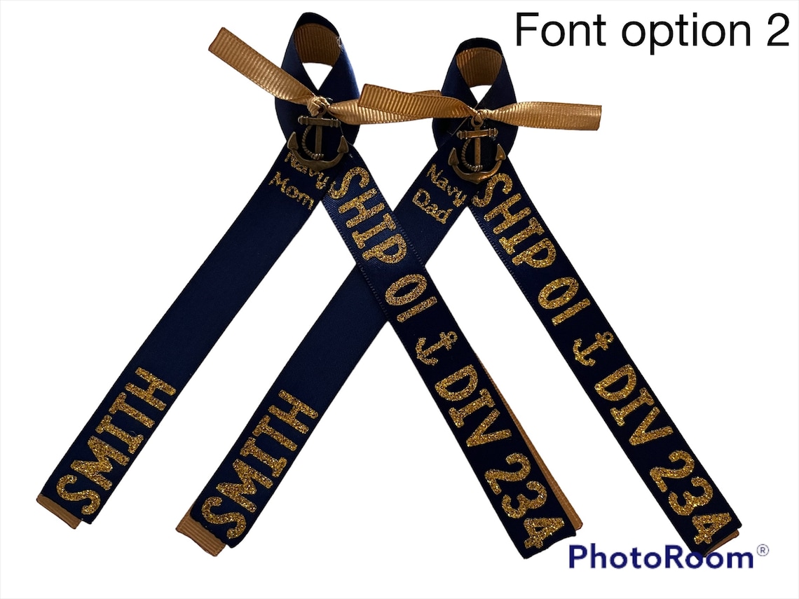 Two US Navy PIR Ribbons (2+ per Order), Navy Bootcamp Graduation, US ...