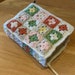 Granny Square Crochet Book Cover: Custom Hardcover Protector - Etsy