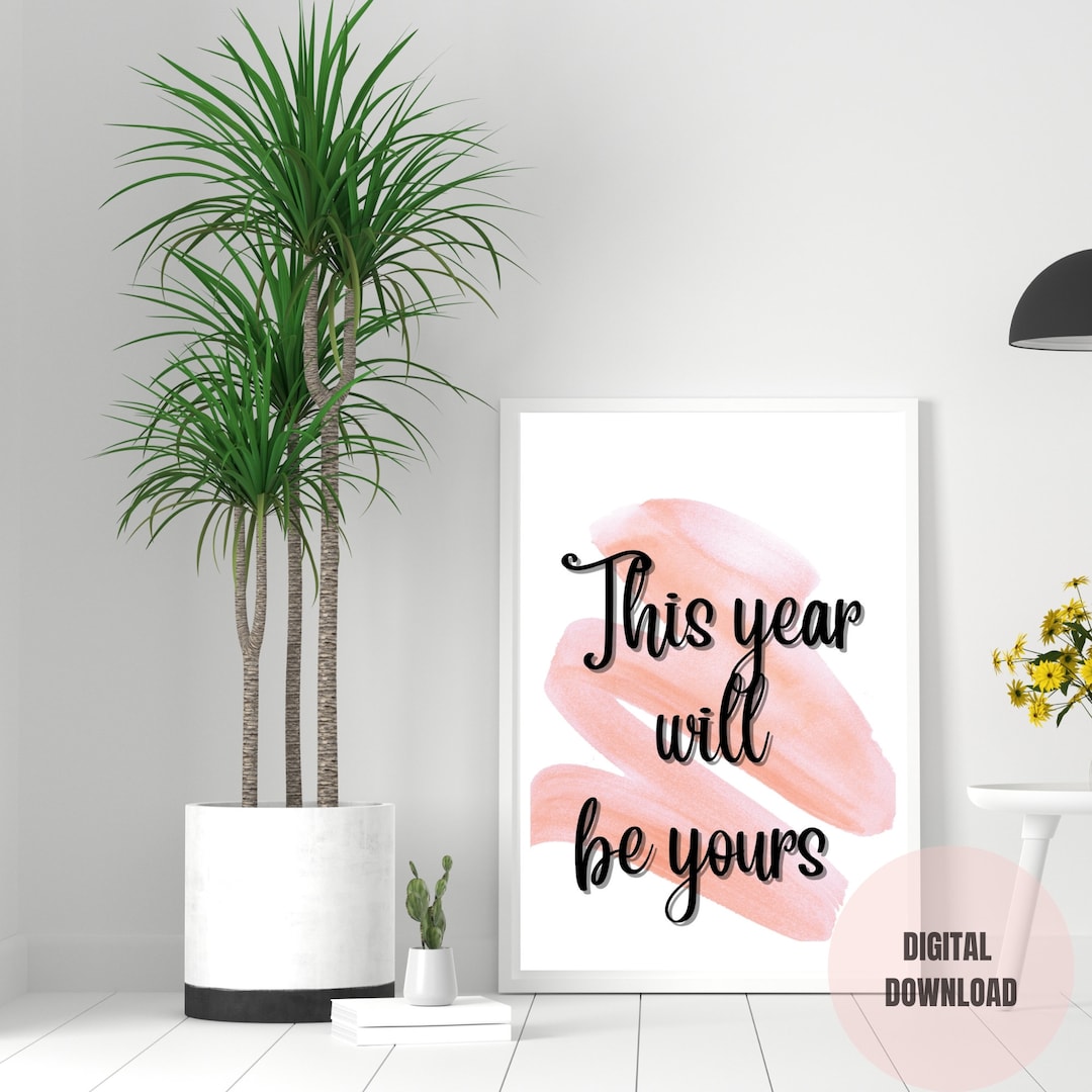 Printable Wall Art, Inspirational Quotes, Motivational Poster, Home ...