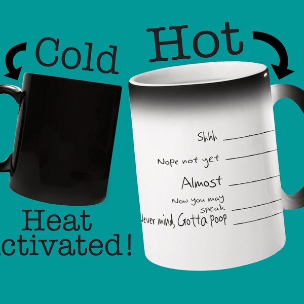 Color Changing Mug - Etsy