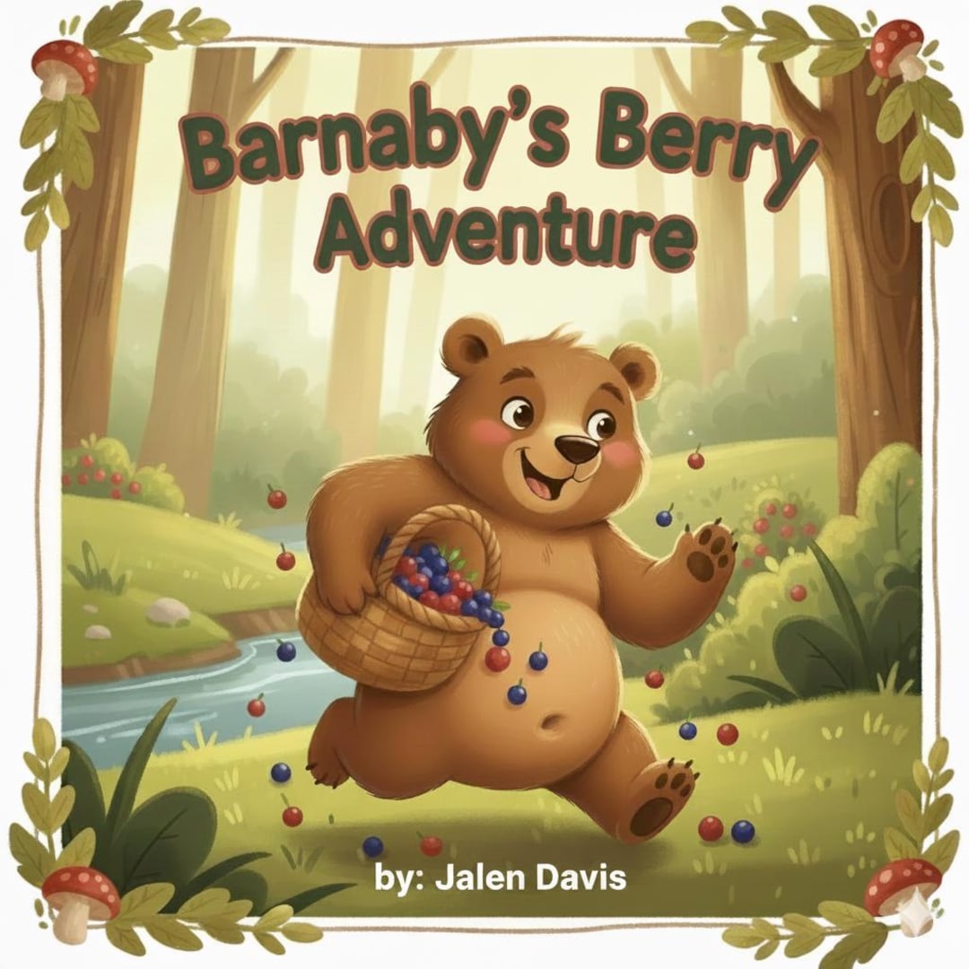 Barnaby's Berry Adventure: Early Reader Picture Book (PDF) - Etsy