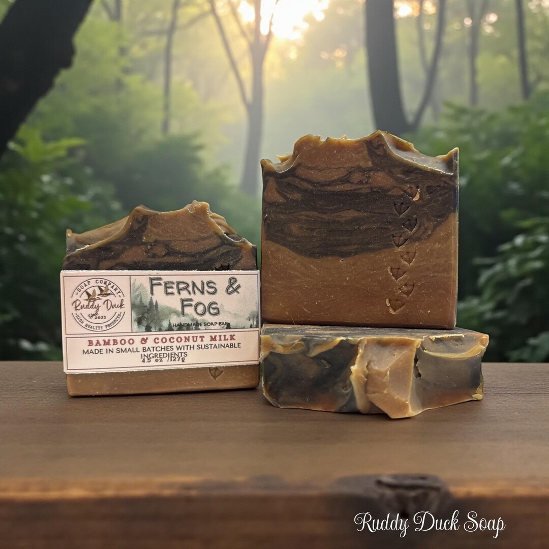 Ferns & Fog Soap Bar - Etsy