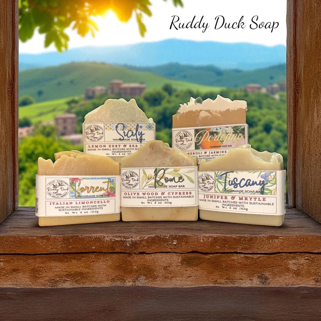 A Journey Through Italy Collection - Handmade Soaps Inspired by Italian ...