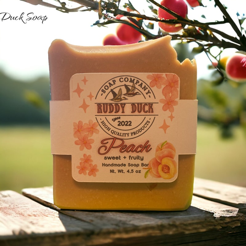 Peach Soap - Etsy