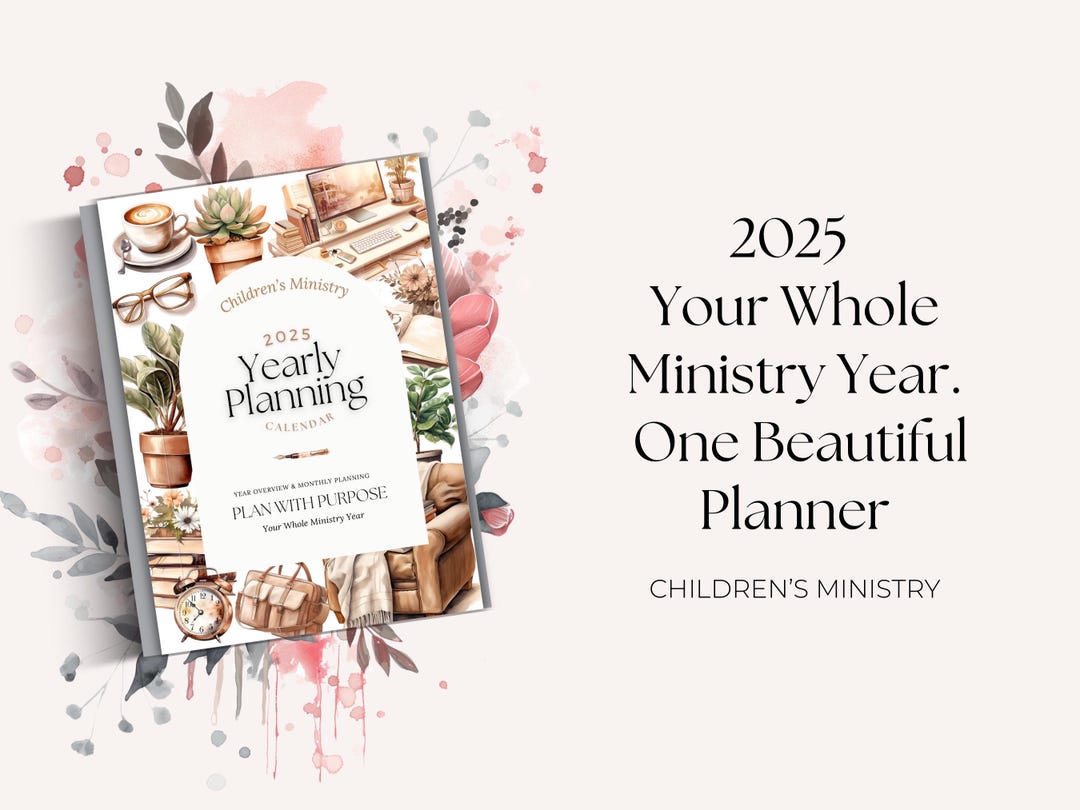 Ministry Made Simple: Yearly Calendar and Monthly Planner for Kids ...