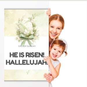 Celebrate Easter With Joy: Printable Easter Sunday Posters! - Etsy