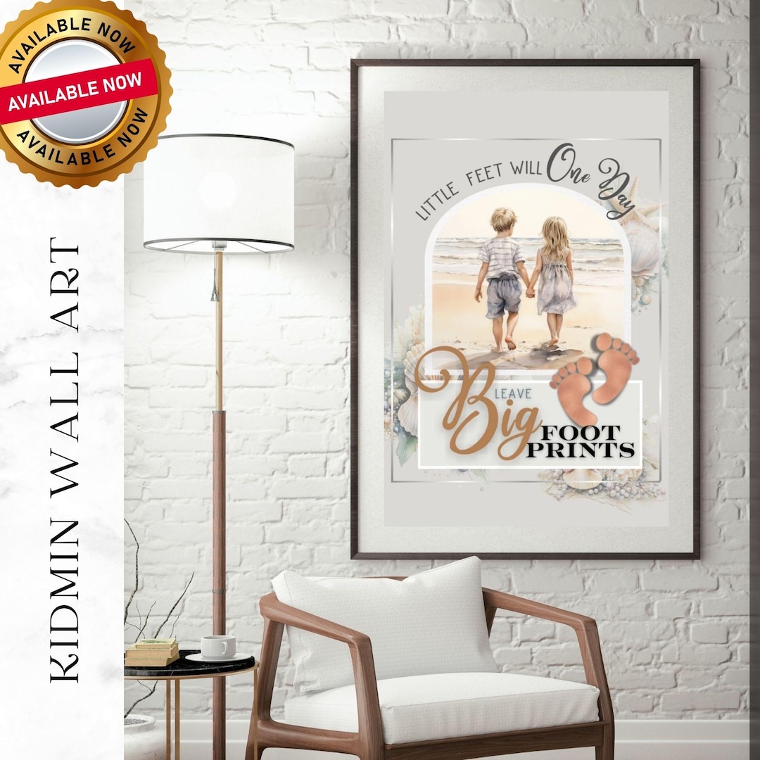 Little Feet, Bit Impact: Retro Inspired Children’s Ministry Poster ...