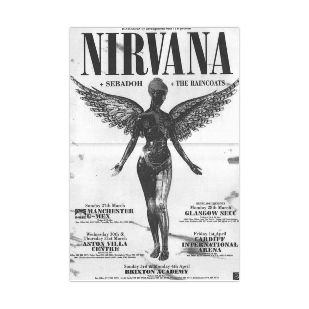 Nirvana Matte Poster - Etsy