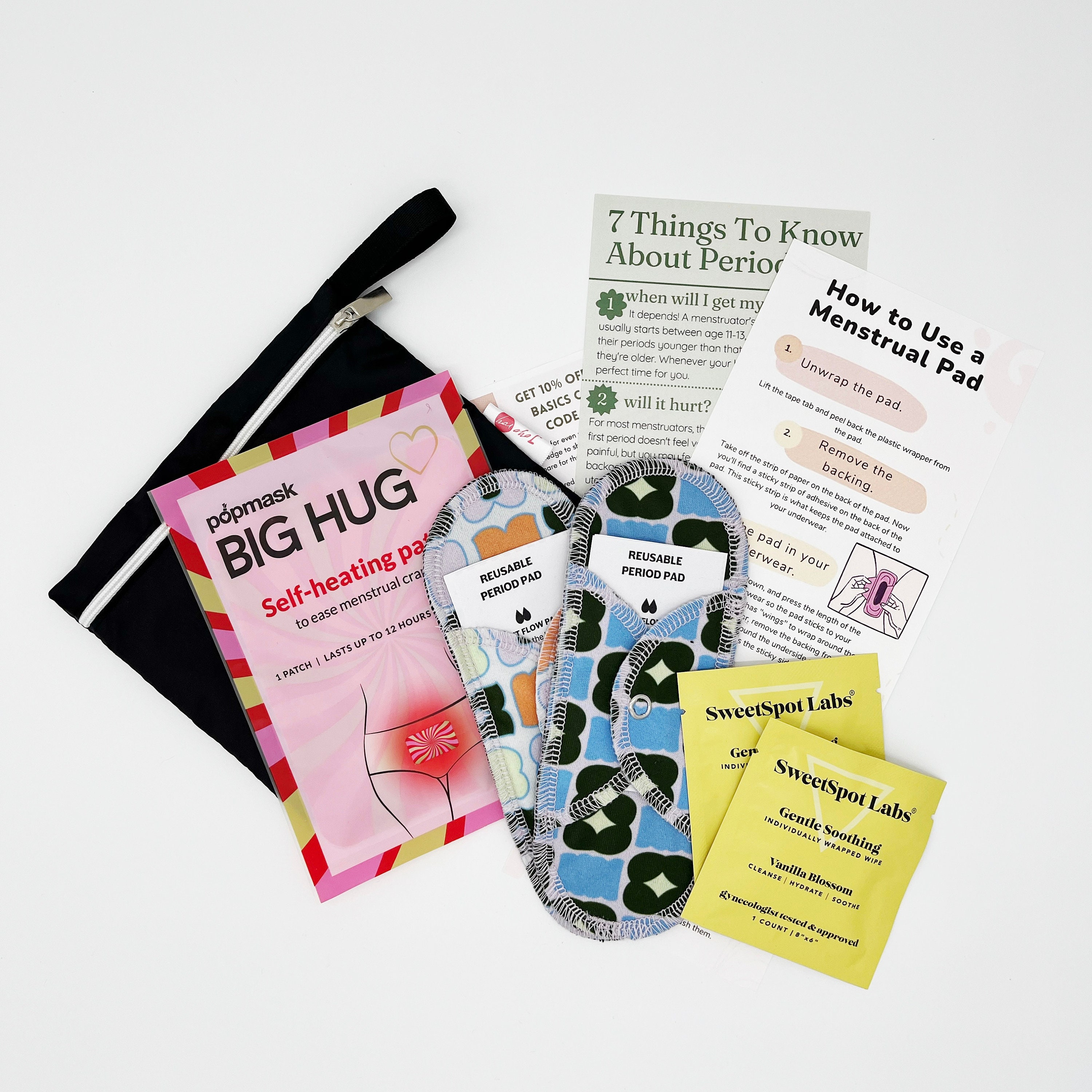 First Period Kit: Menarche Eco | Period Kit for Girls | Period ...