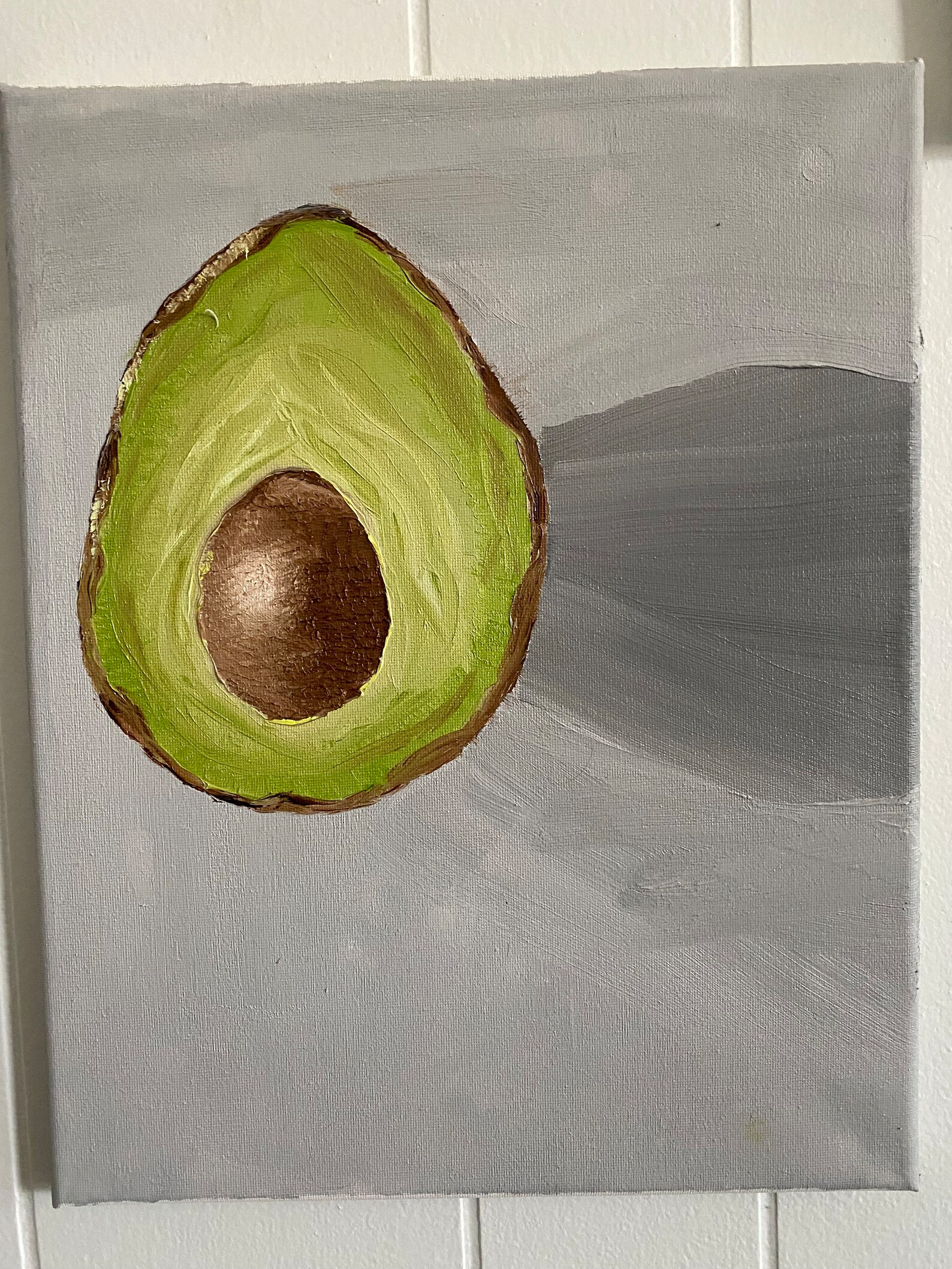 Avocado Realism Painting - Etsy