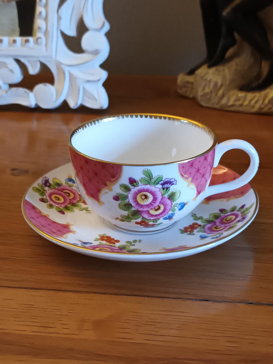 Beautiful Vintage Royal Worcester ,connoisseur Collection ,demitasse ...