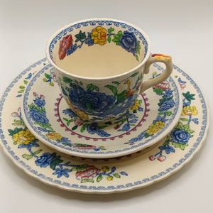 Lovely Vintage Masons regency Pattern English - Etsy