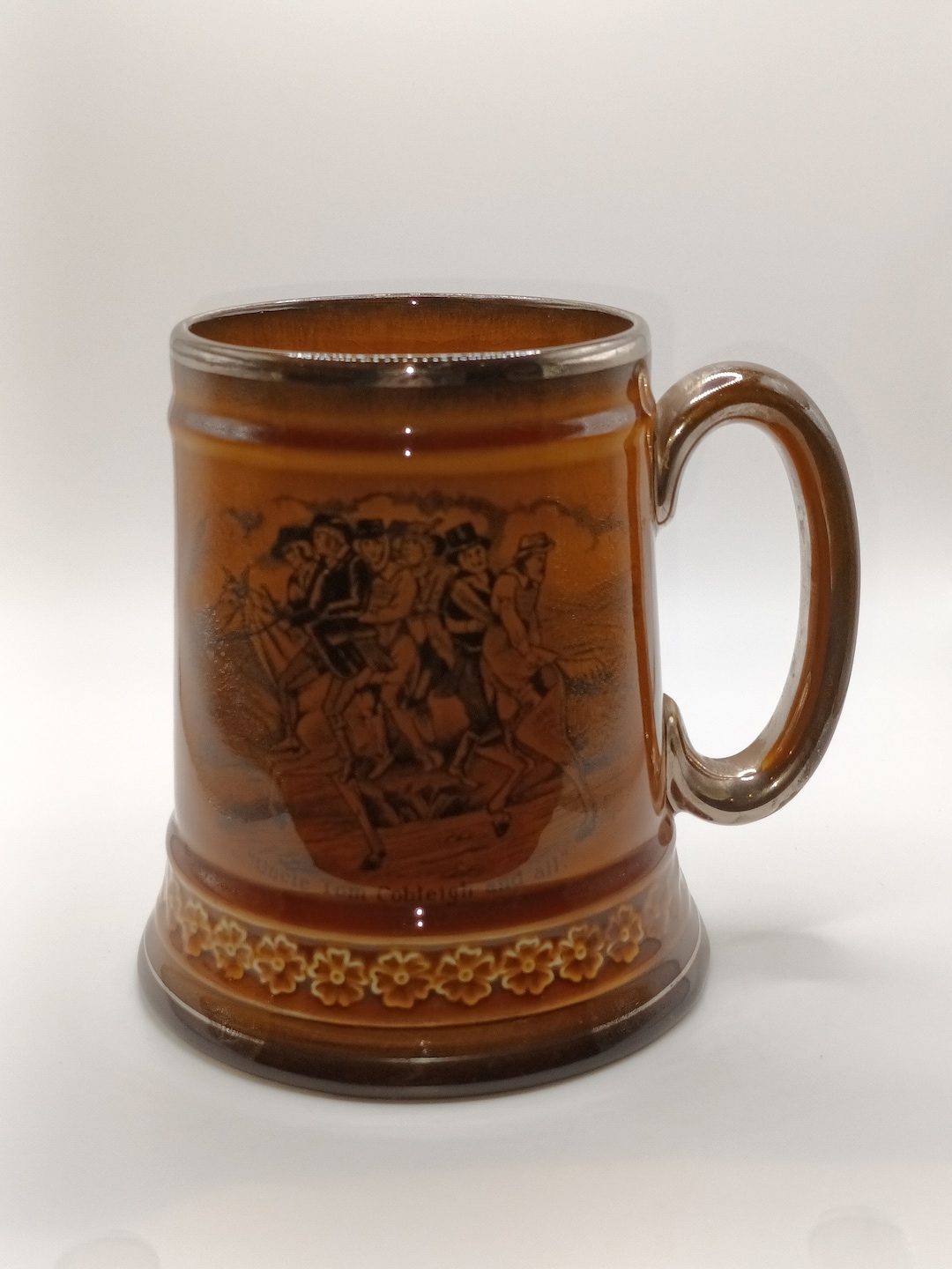 Lovely Vintage Royal Ridgways English Porcelain "uncle Tom Cobleigh and ...