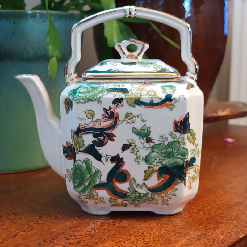 Masons Teapot - Etsy