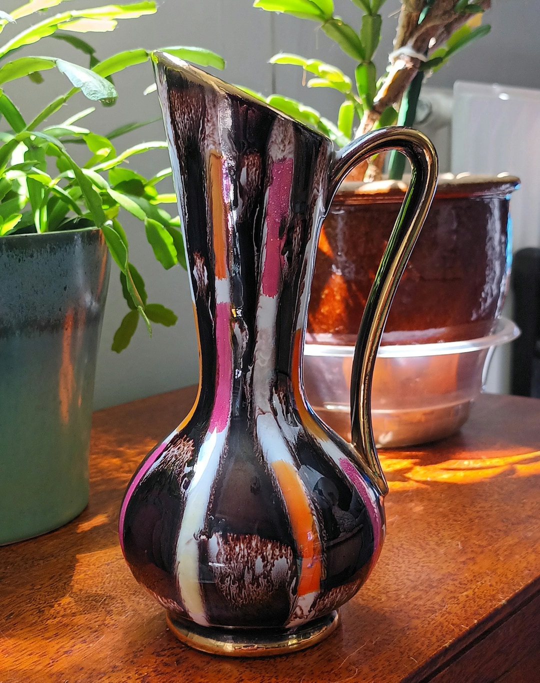 Fabulous Vintage German Ceramic Hand Made Jasba Keramik Jug Serial No ...
