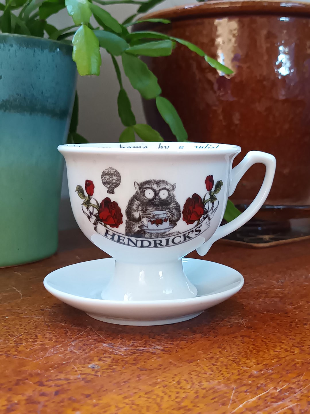 Lovely Rare Vintage Hendrick's "moonlight Owl " Oscar Wilde Cup and ...