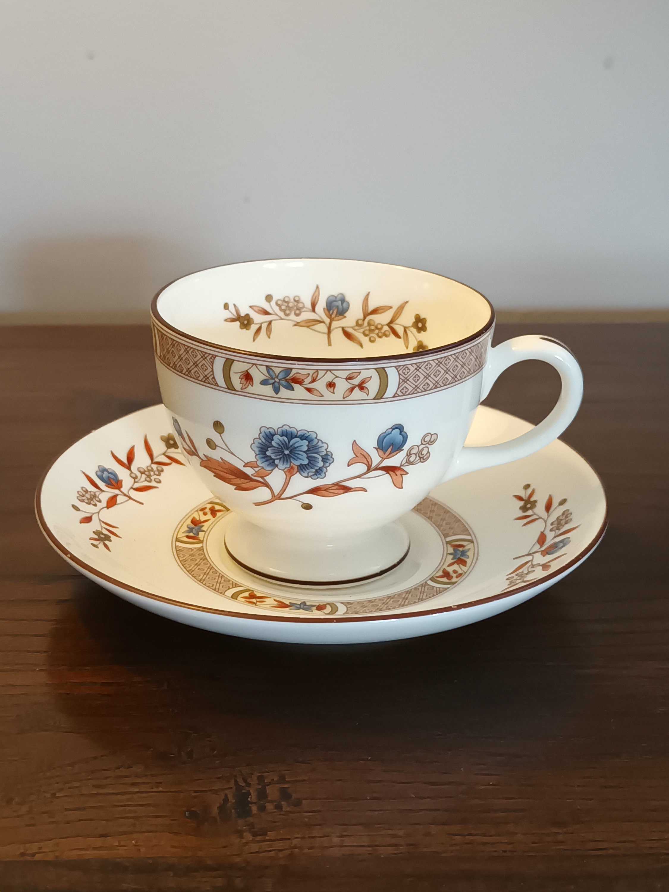 Beautiful Vintage Wedgwood English Bone China "jamestown" Tea Cup ...