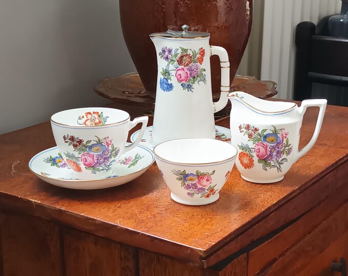 Beautiful Very Rare Vintage Mintons English Bone China Breakfast Set ...