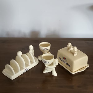 Lovely Rare Vintage Retro Lurpak Full Breakfast Set for Two. Butter ...