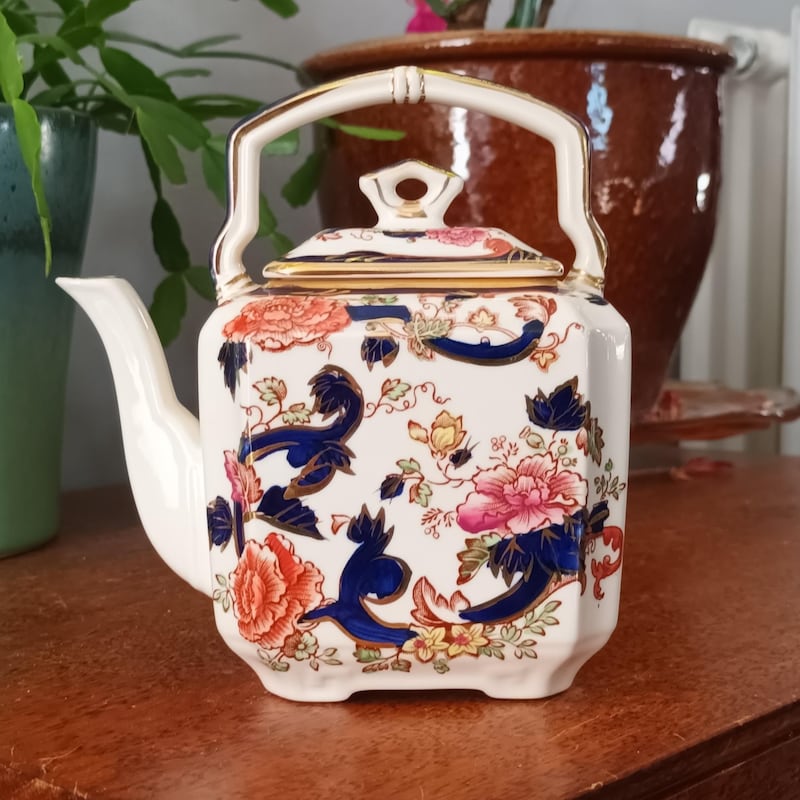 Masons Teapot - Etsy