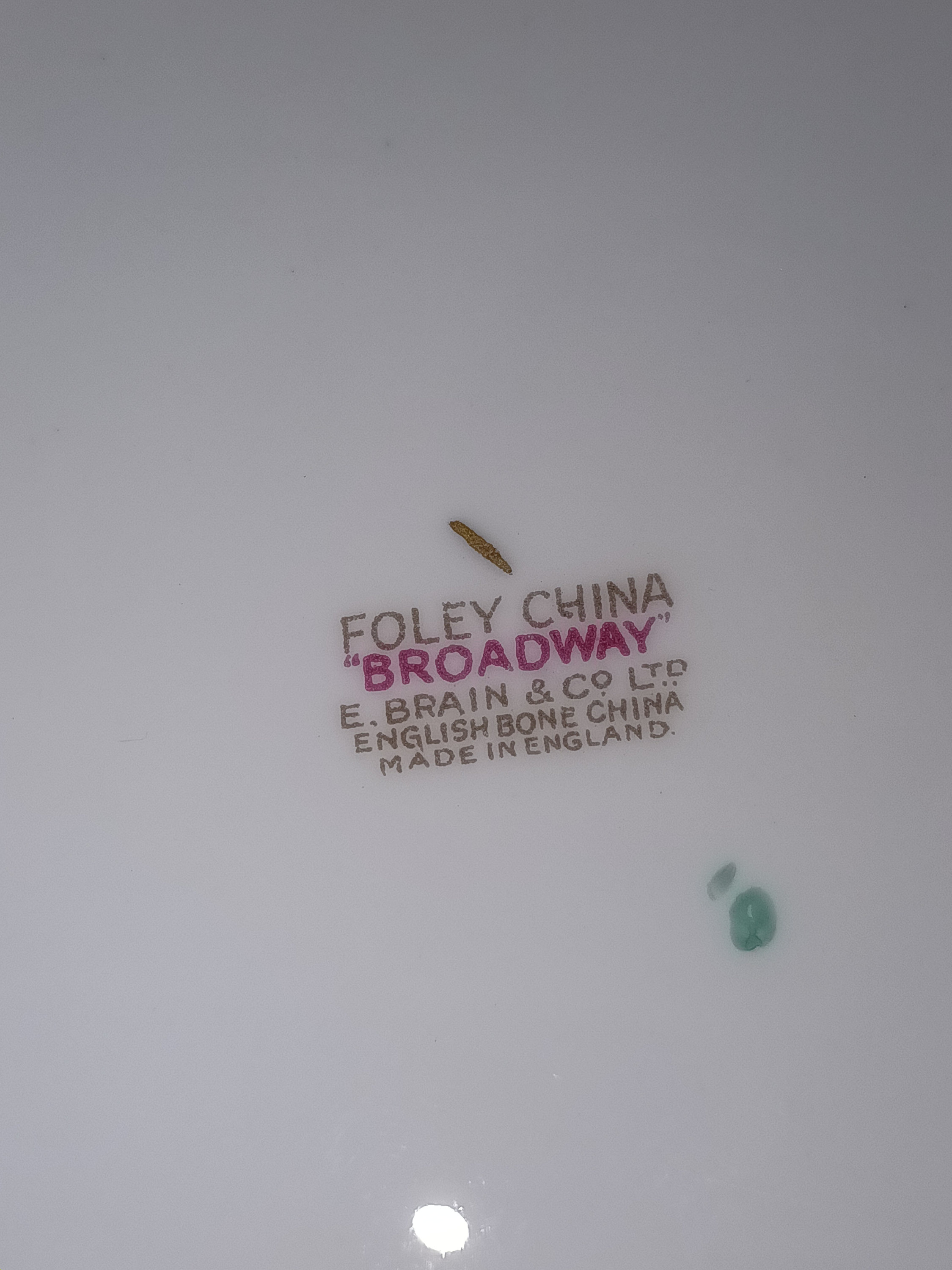 Fabulous Rare Vintage EB Foley broadway Square Serving - Etsy