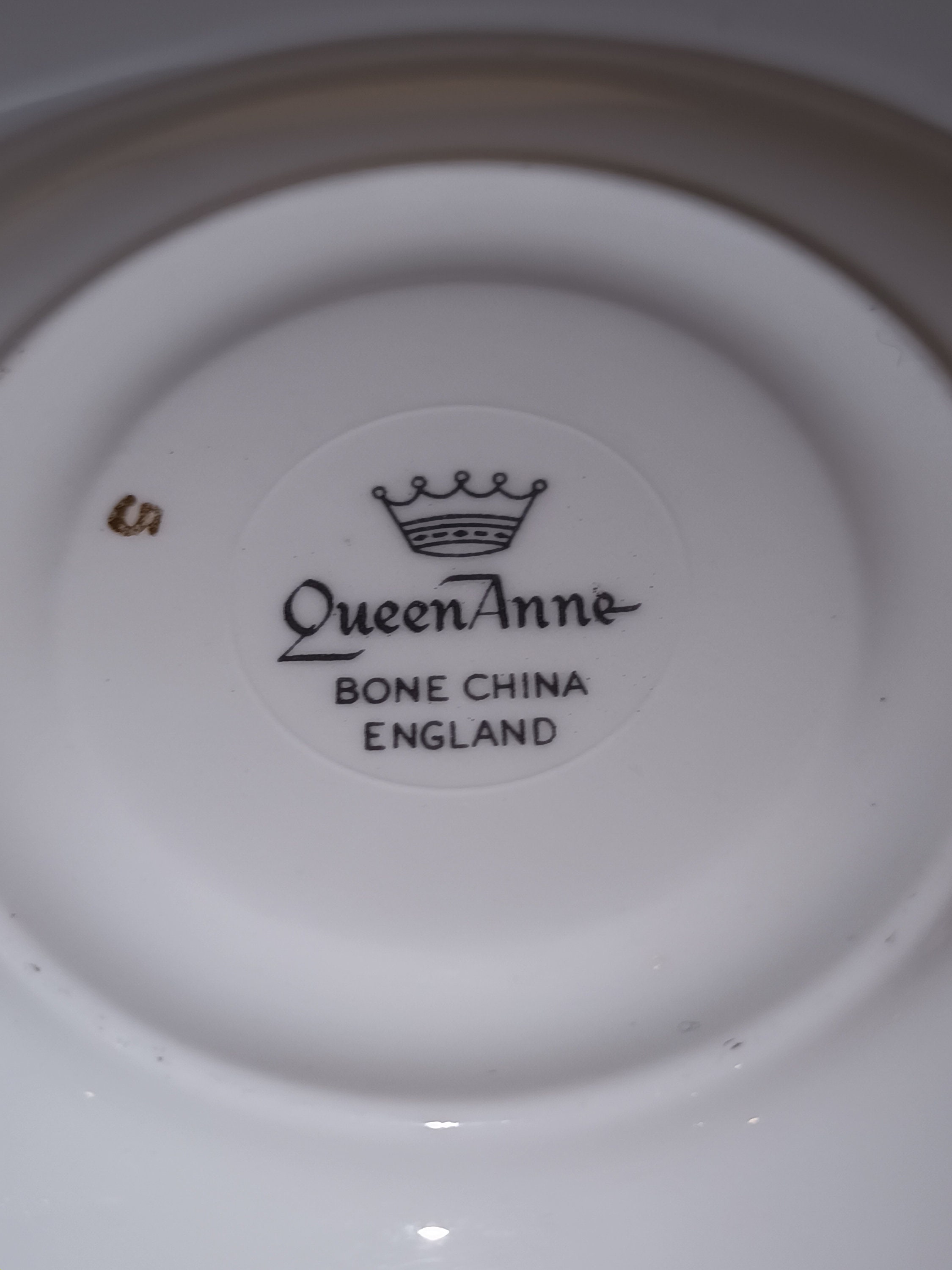 Beautiful Vintage Queen Anne English Bone China Demitasse Cup and ...