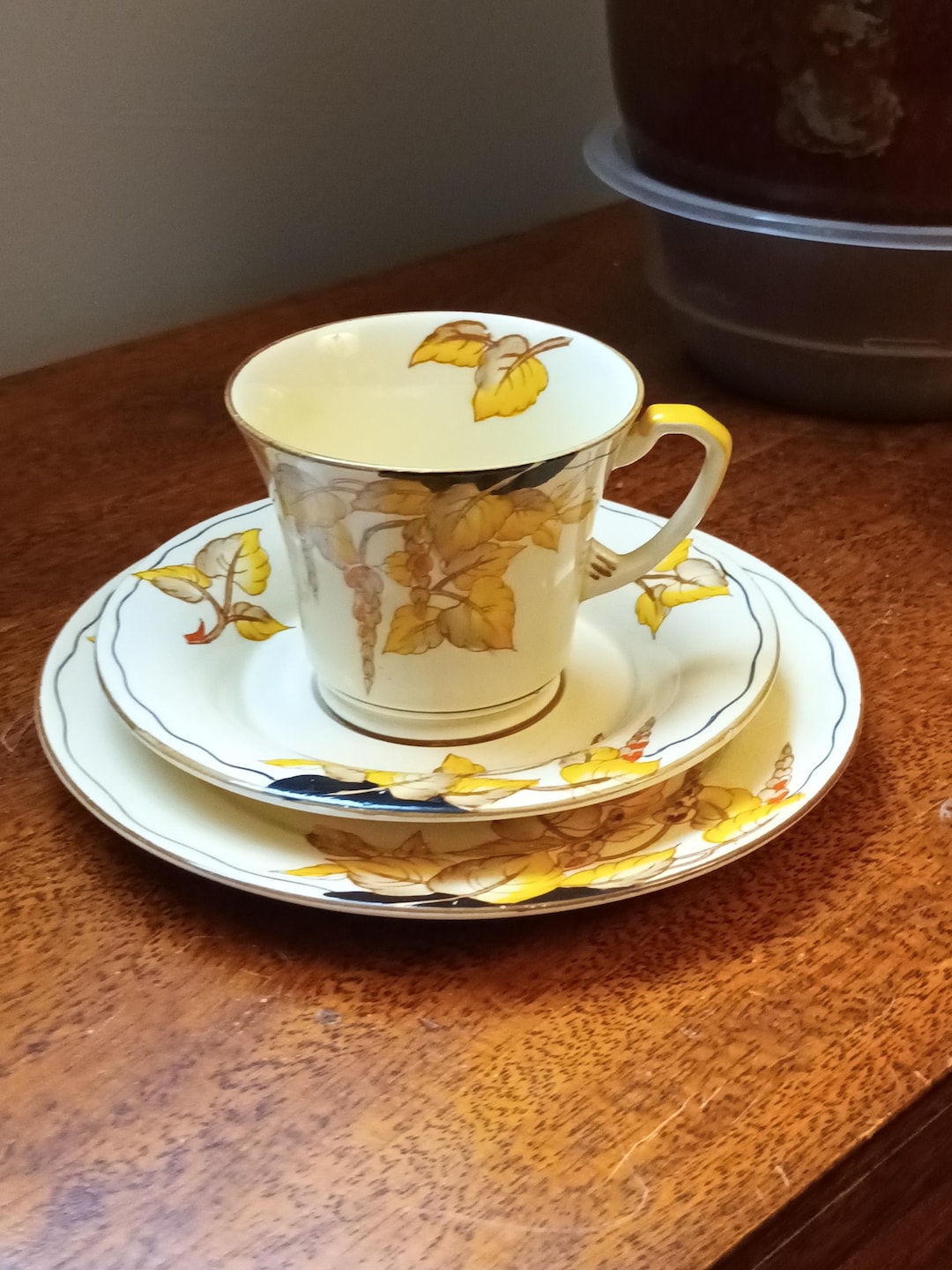 Beautiful Vintage Art Deco Crown Devon English "fieldings " Pattern ...