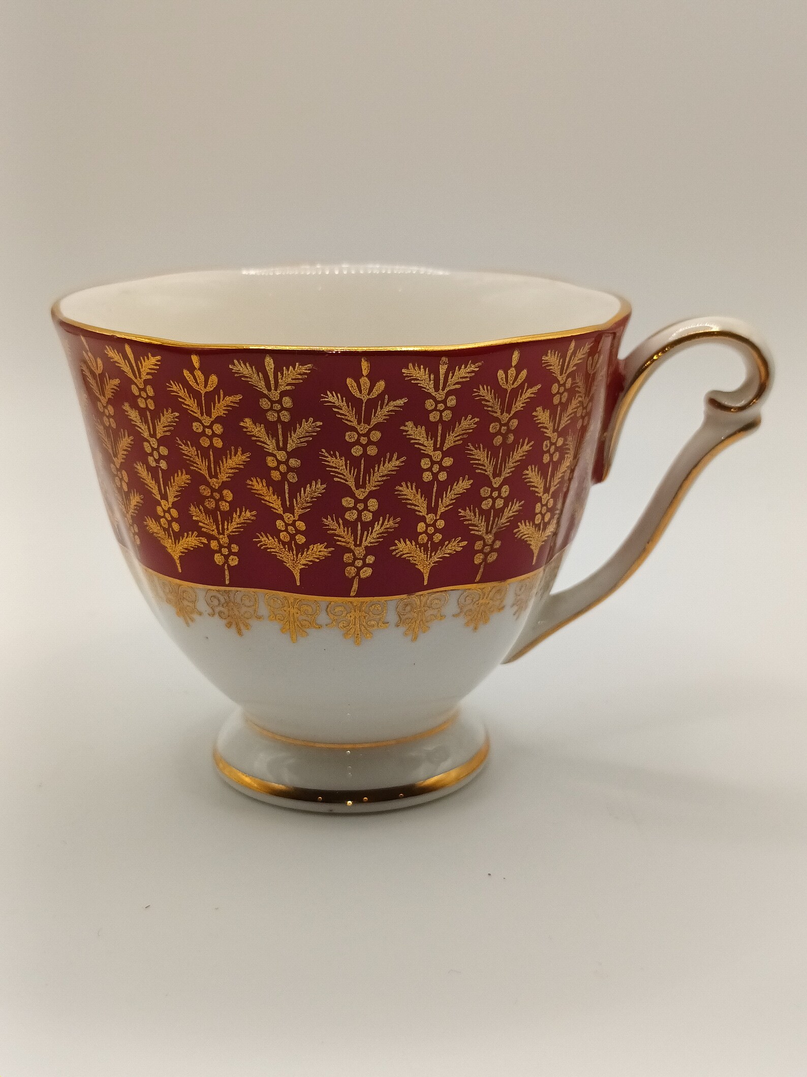 Beautiful Vintage Queen Anne English Bone China Demitasse Cup and ...