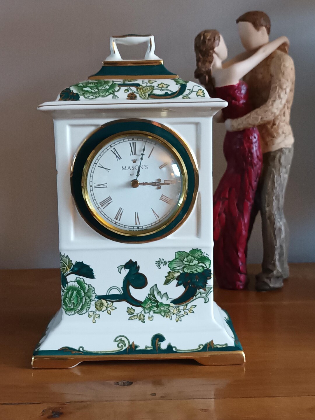 Beautiful Vintage Hand Painted Mason's English Ironstone Chartreuse ...