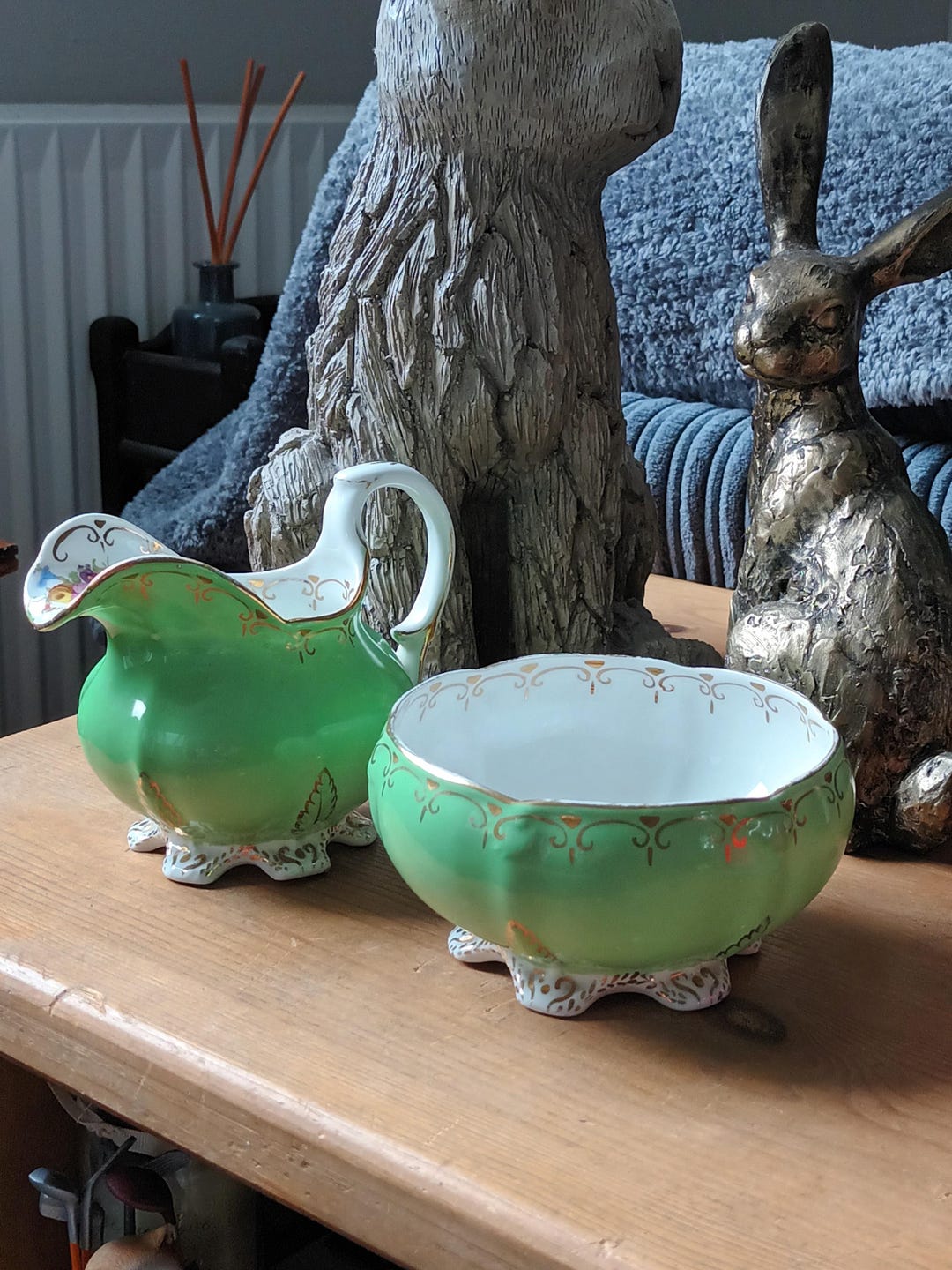 Beautiful Stunning Rare Antique English Fine China Afternoon Tea Set ...