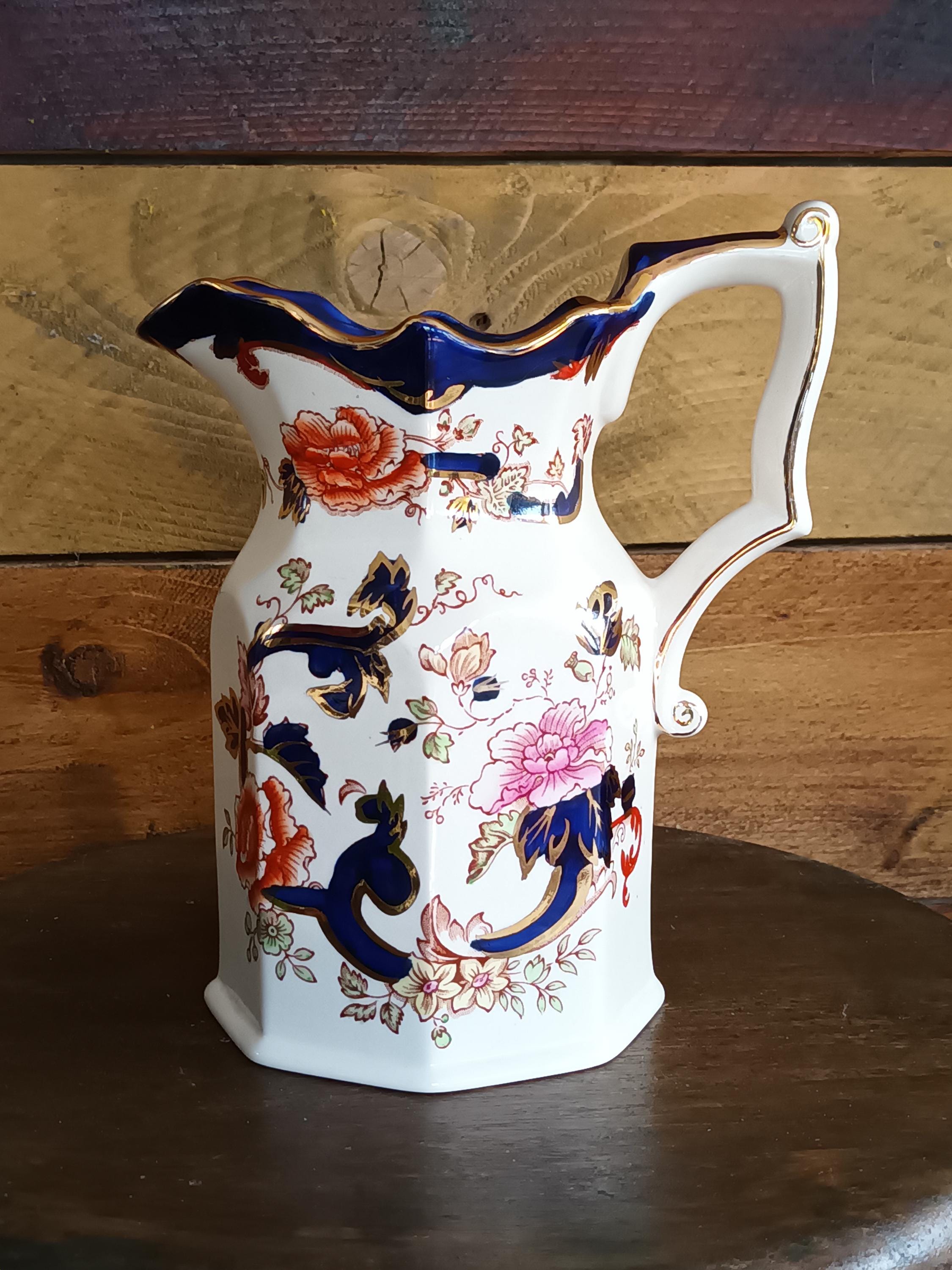 Masons Blue Mandalay Jug