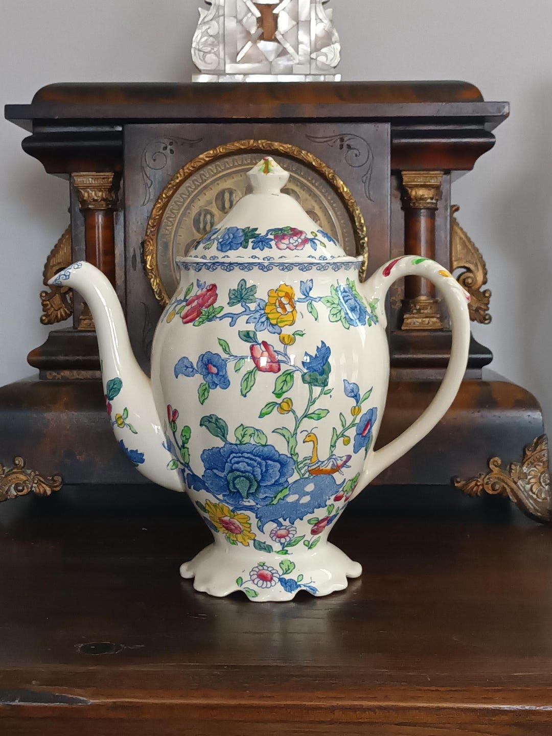 Beautiful Rare Large Vintage Masons "regency" Pattern English Ironstone ...