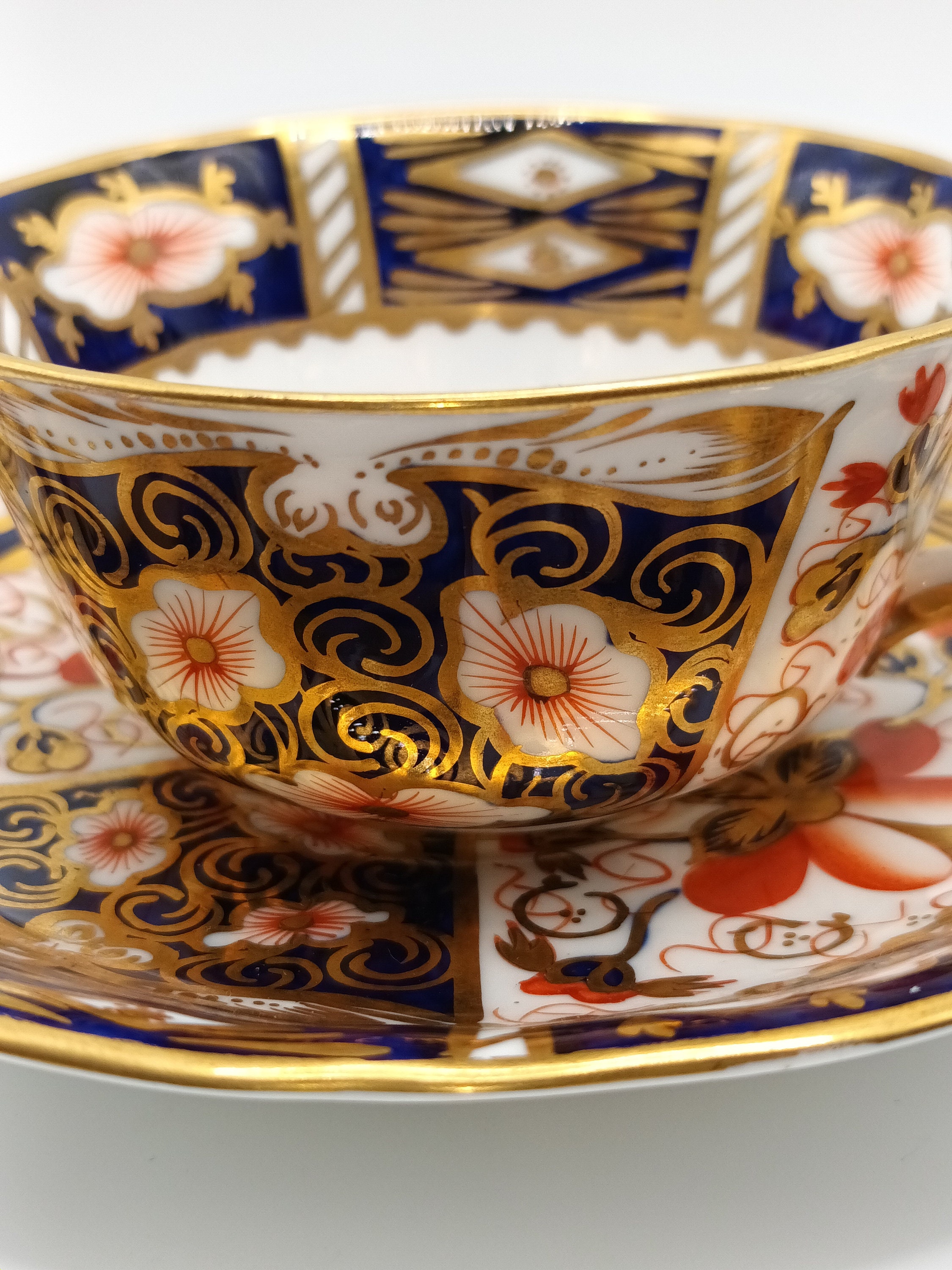 VERY RARE Antique Royal Crown Derby Imari Demitasse Cup and - Etsy