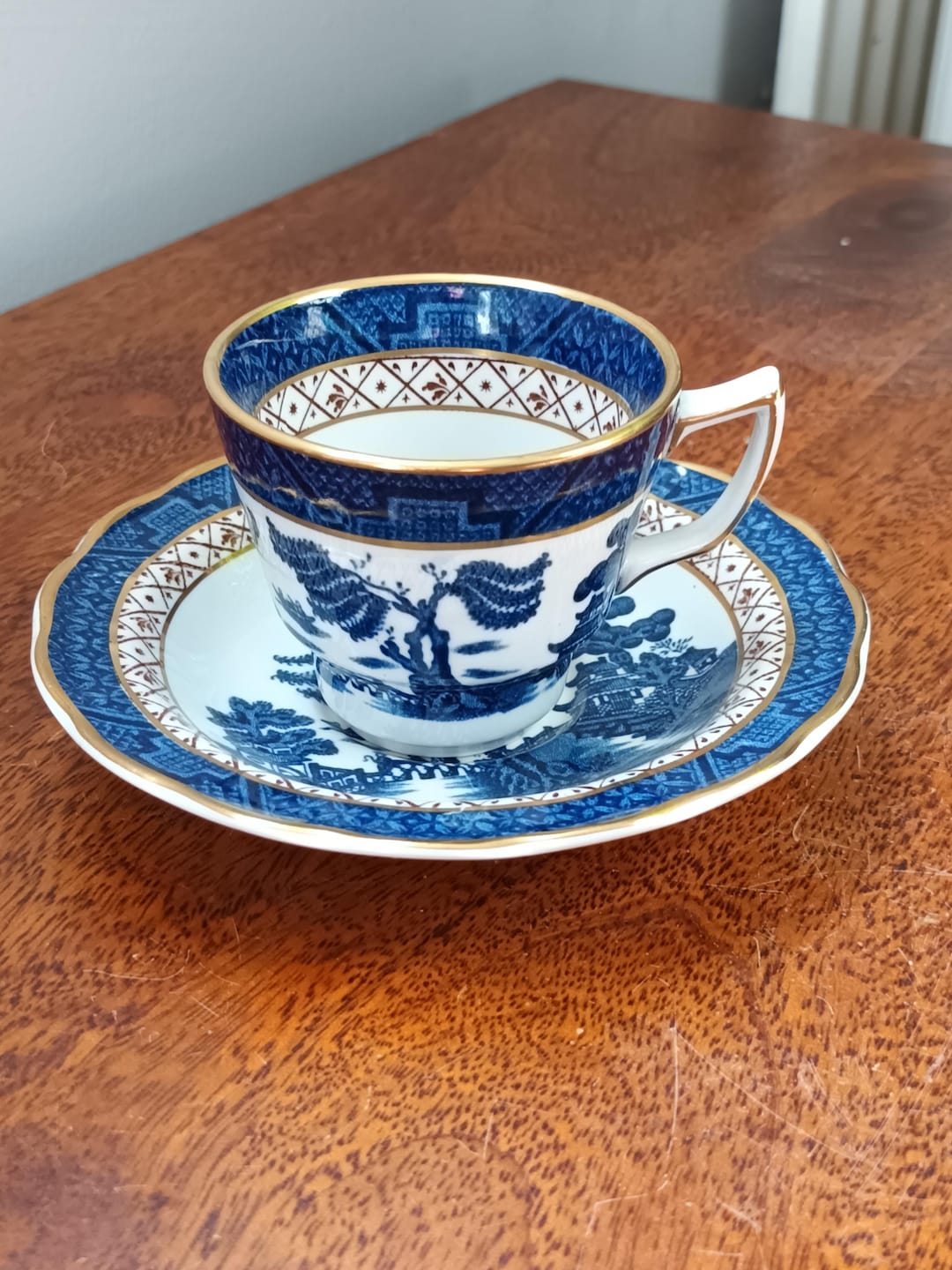 Beautiful Vintage Booths "real Old Willow" A8025 Demitasse Duo Tea Set ...