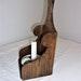 Primitive Solid Oak Wall Sconce - Etsy