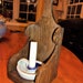 Primitive Solid Oak Wall Sconce - Etsy