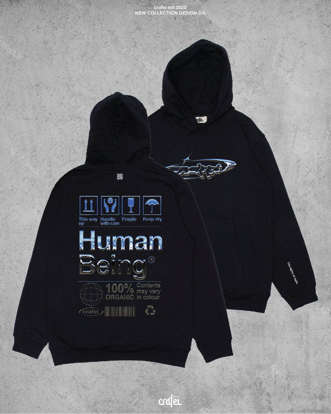 Streetwear Oversized Hoodie back to the Future Historical Collection ...