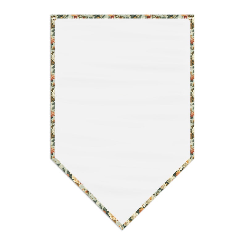 Autumn Bouquet Pennant Banner, Farmhouse Decor, Thanksgiving, Apartment ...