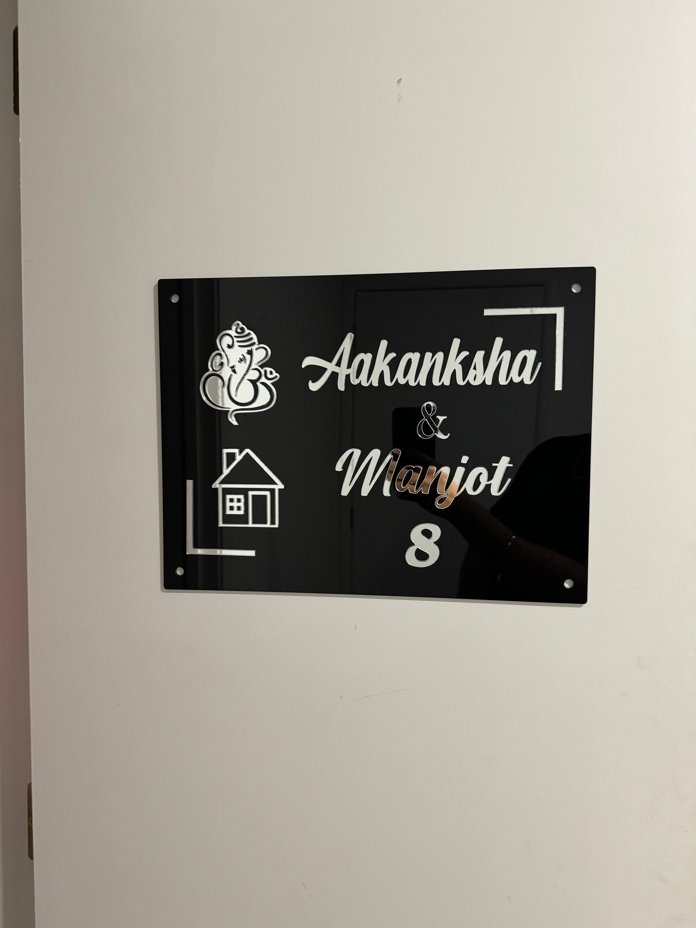 Customised House Name Signs ( Hindu Ganesha) - Etsy