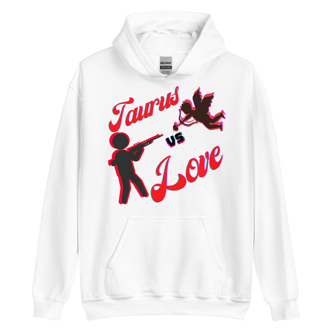 Taurus VS Love Unisex Hoodie - Etsy
