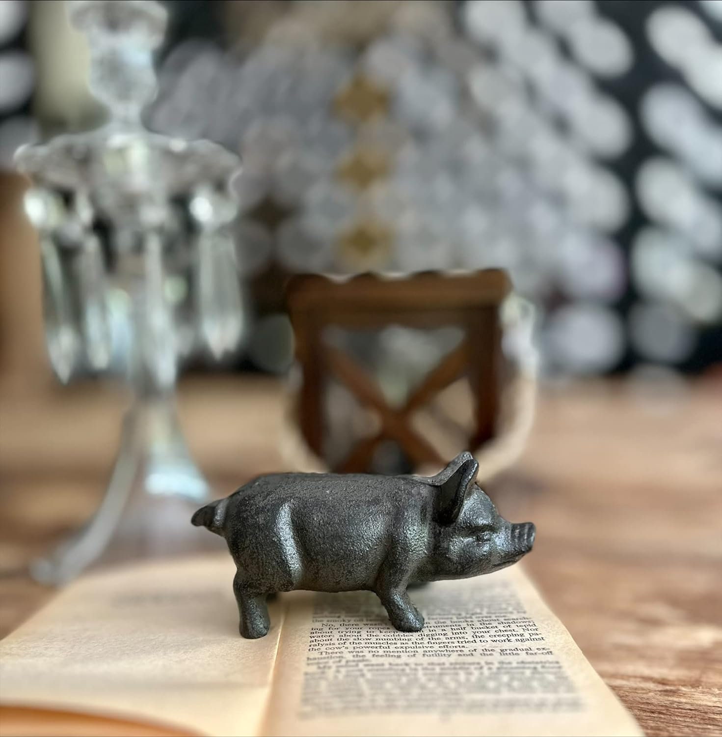 Heavy Cast Iron Pig - Etsy