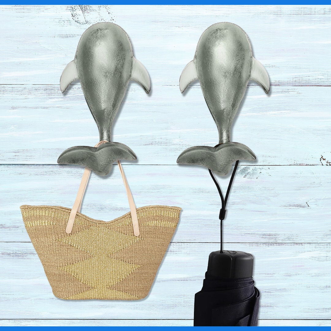 Large Whale Hook, Heavy Duty Hook Include Free Screw and Anchor - Etsy