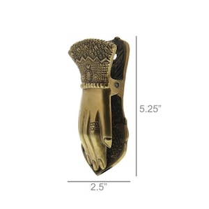 Vintage Solid Brass Hand Clip - Lrg/med, Set of 1 or 2, Hand Towel Clip ...