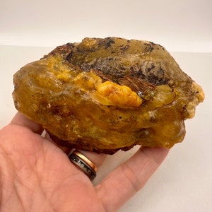 Huge Honey Gold Copal Amber From Madagascar Naturally Rare Amber With ...