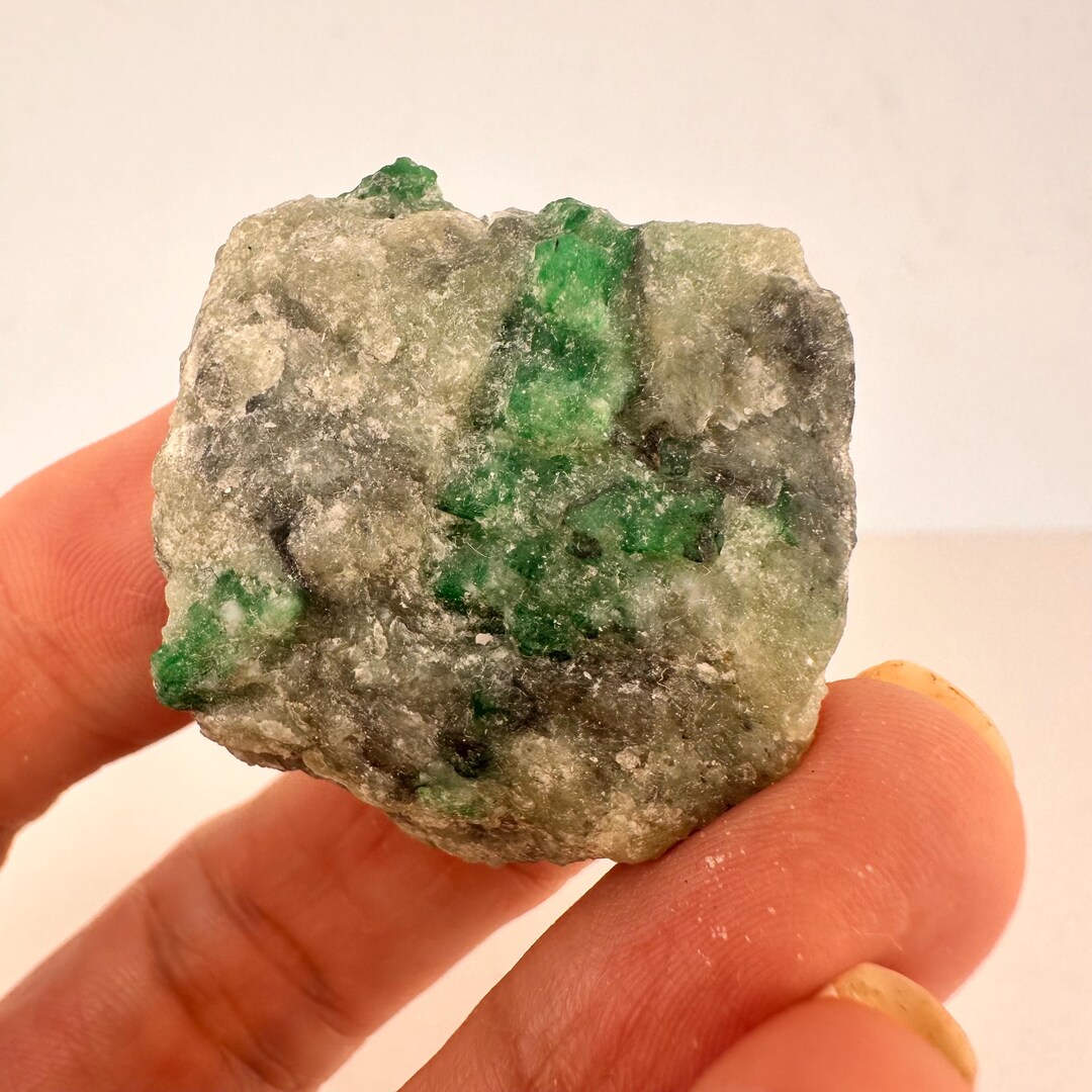 Emerald on Matrix, so Rare and Hard to Come By! Green Beryl From Swat ...