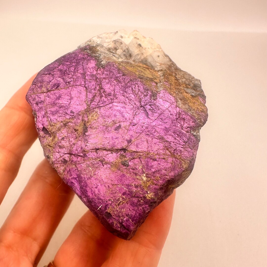 Metallic Purpurite Display Specimen From Namibia | Manganese Iron ...