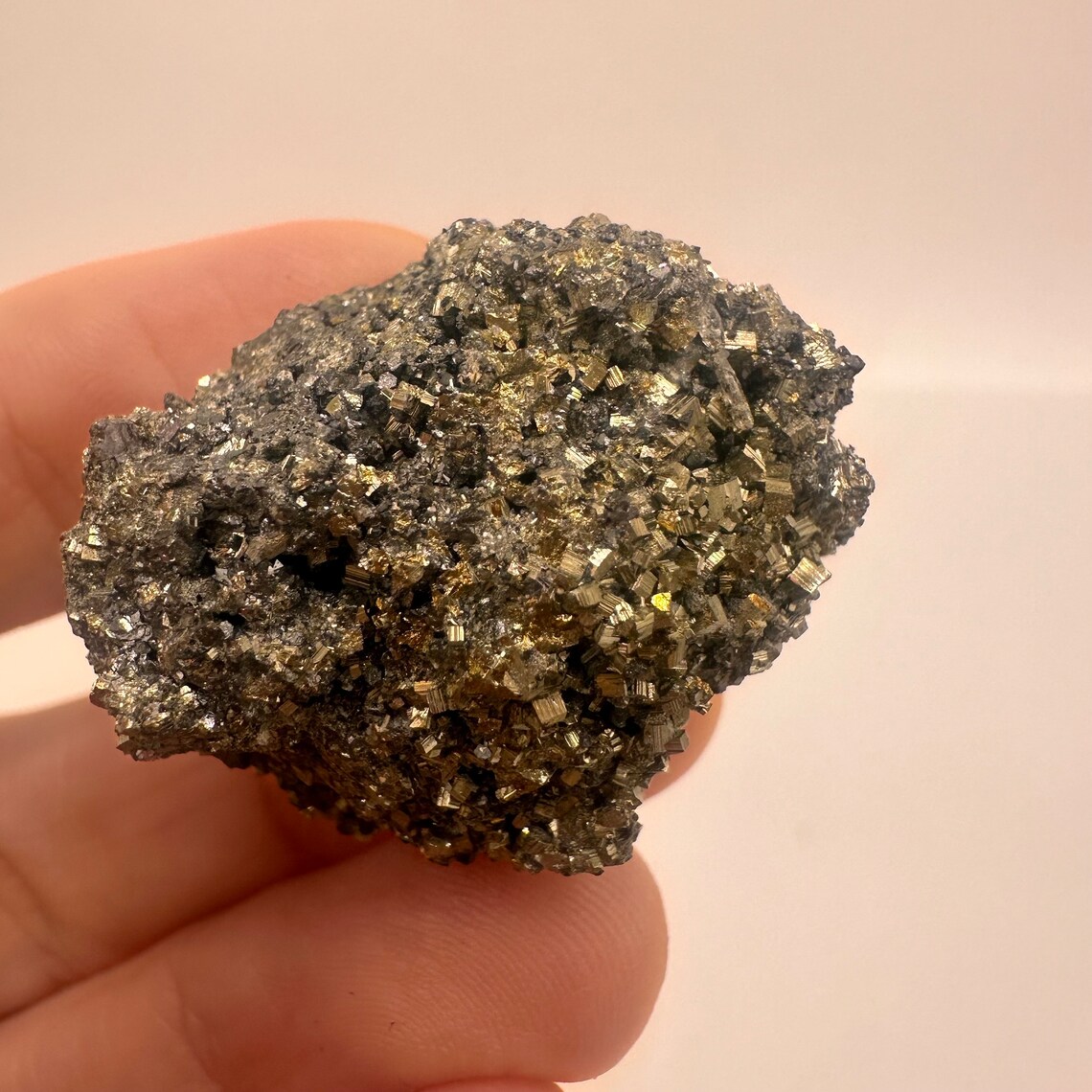 Pyrite, Galena, and Needle Quartz Cluster - Gold Pyrite From Bulgaria ...