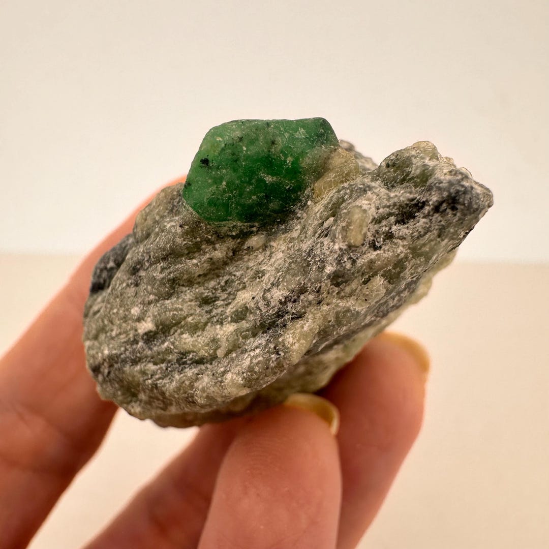 Emerald on Matrix, so Rare and Hard to Come By! Green Beryl From Swat ...