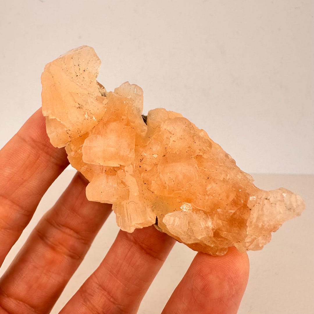 Pretty Pink Stellarite - Nice Minerals Specimen Crystal From India - Etsy