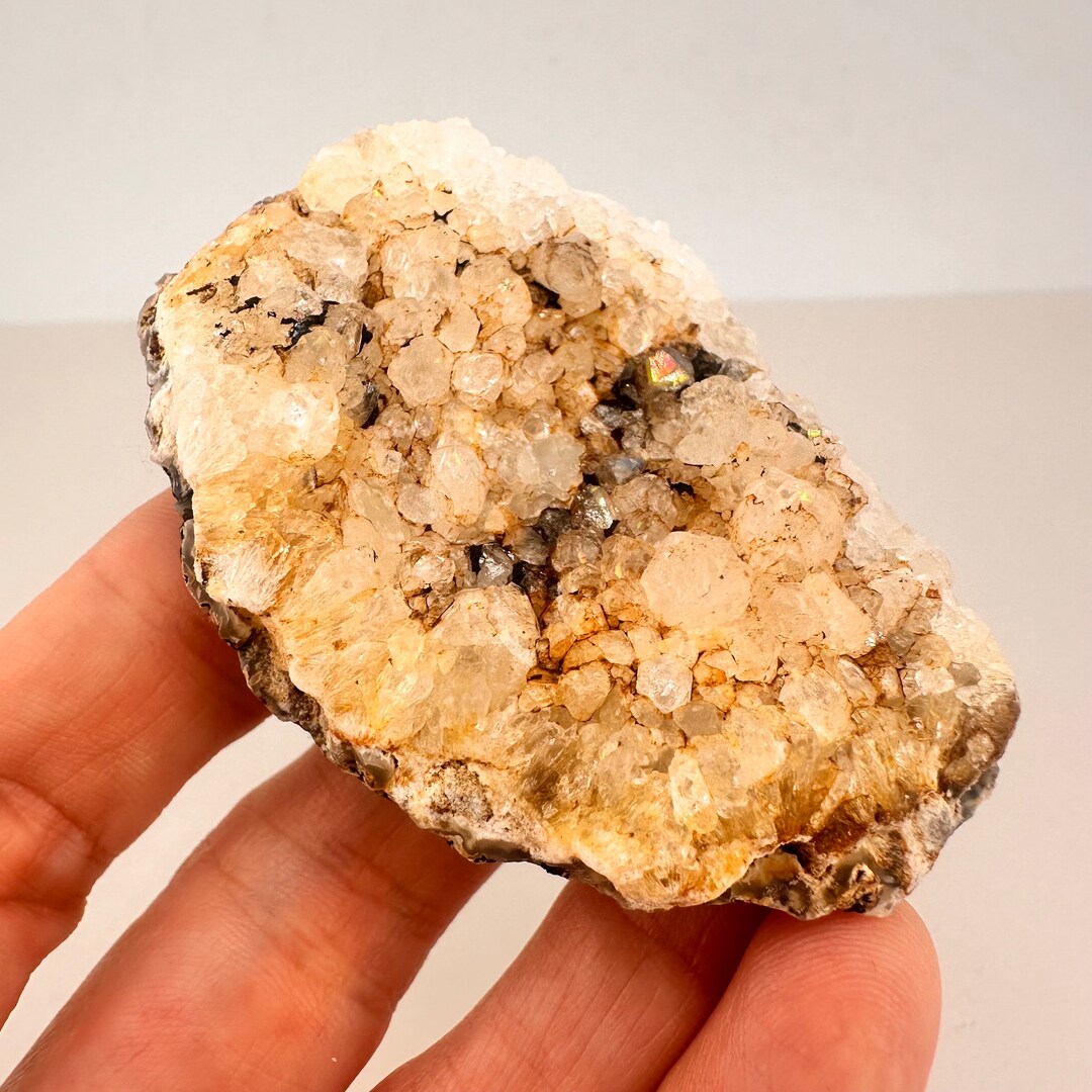 Rainbow Sparkle Iris Quartz Anandalite Natures Rainbow Aura Quartz ...